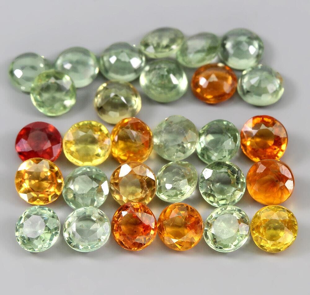 Szafiry Songea kamienie naturalne 6.07ct 29 sztuk - Ceny i opinie ...