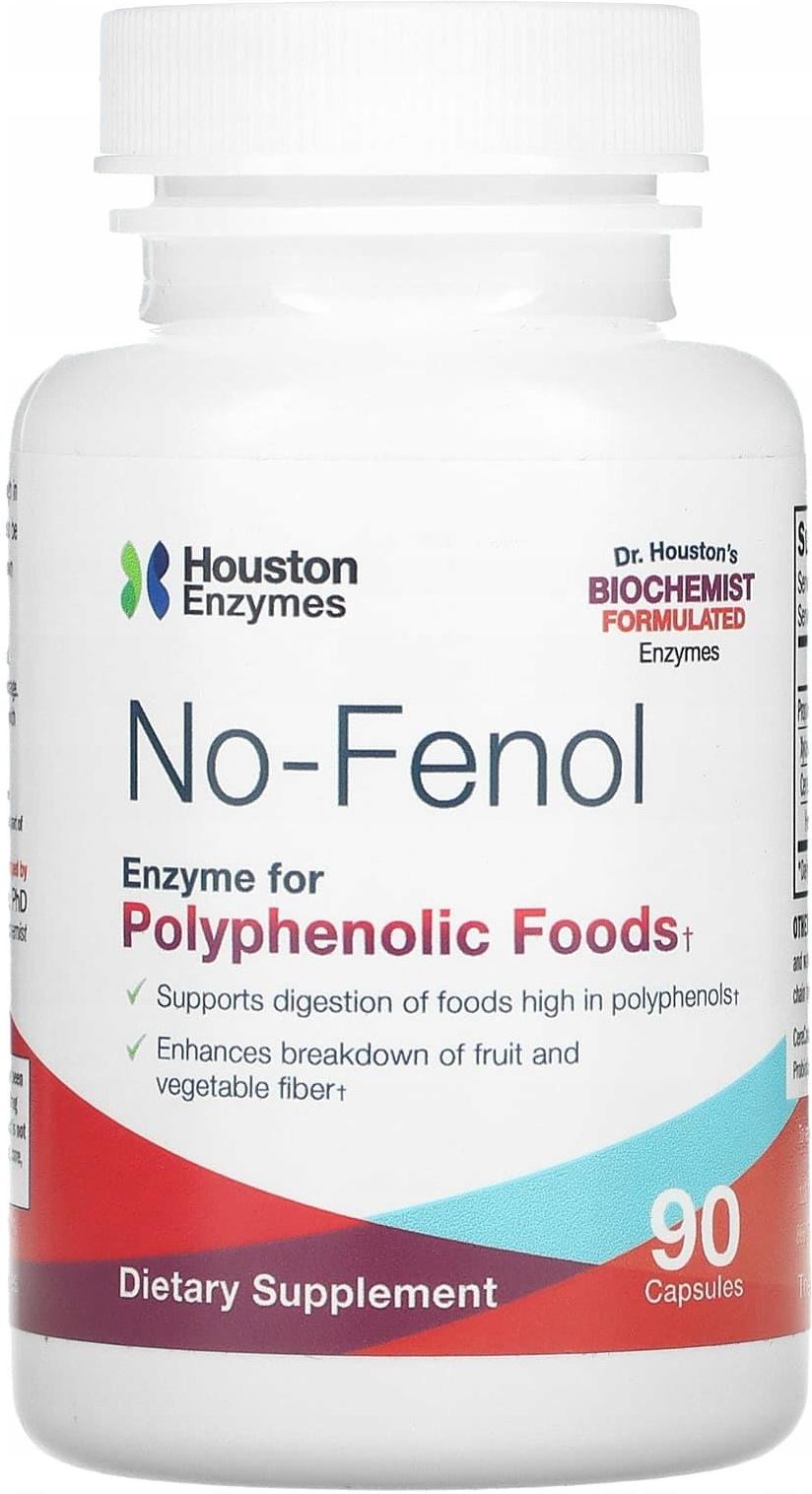 Houston Enzymes No-Fenol 90 kaps - Opinie i ceny na Ceneo.pl