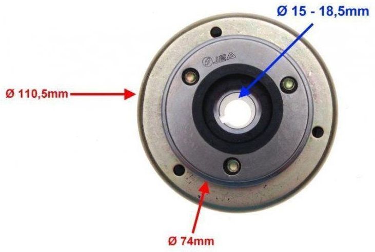 Wilmat Koło Magnesowe Magneto Quad Atv 110 Dolny Rozrusznik Wer B ...
