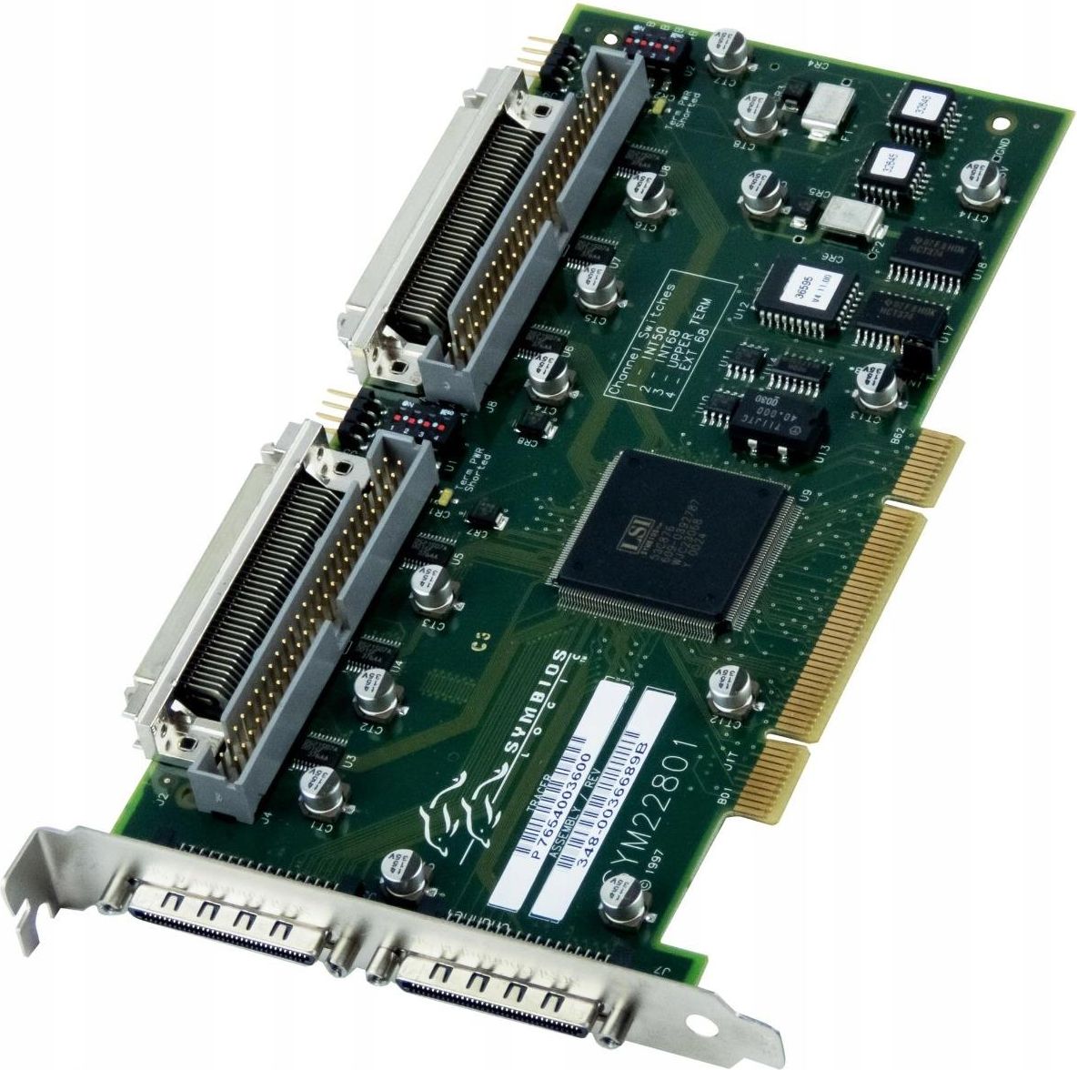 Kontroler Lsi Symbios Dual Channel Ultra Scsi 50/68-Pin (SYM22801 ...