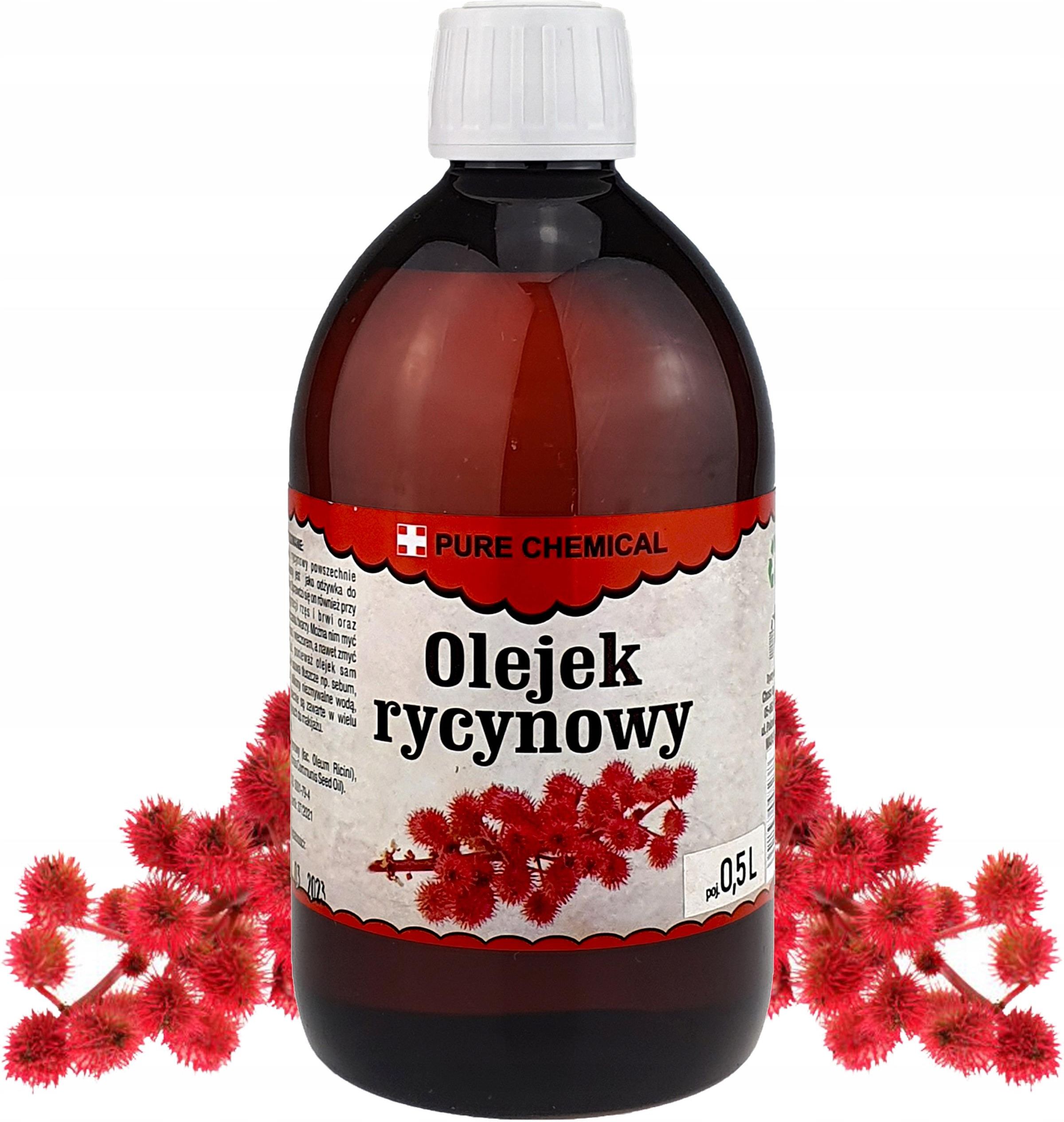 Olejek Rycynowy Na Zimno Tłoczony 500 ml - Opinie i ceny na Ceneo.pl