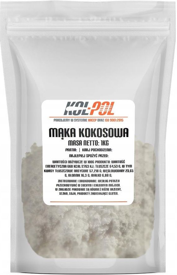 Kol Pol Mąka Kokosowa 1kg - Ceny i opinie - Ceneo.pl