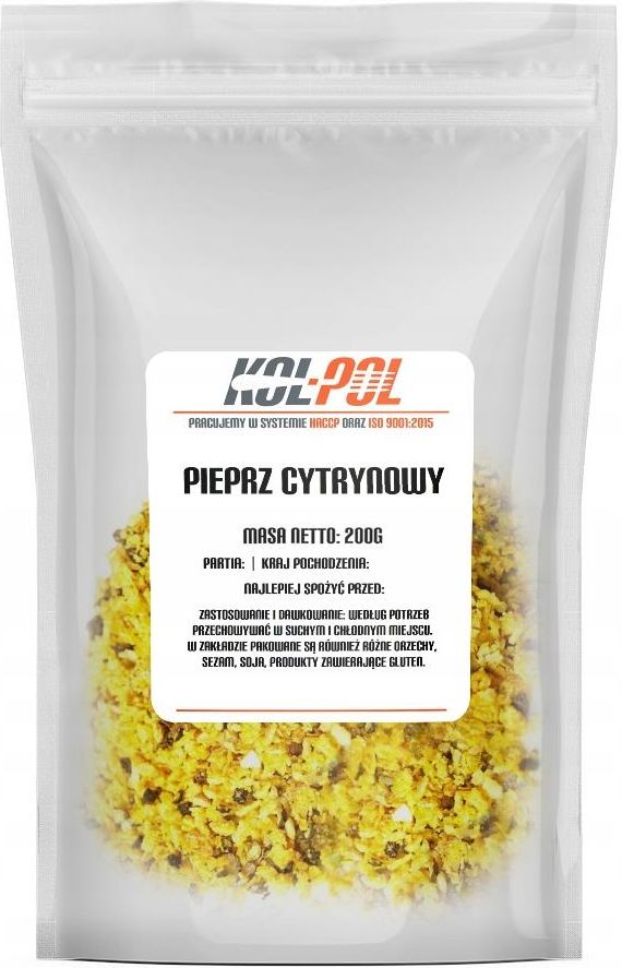 Kol Pol Pieprz Cytrynowy 200g - Ceny i opinie - Ceneo.pl