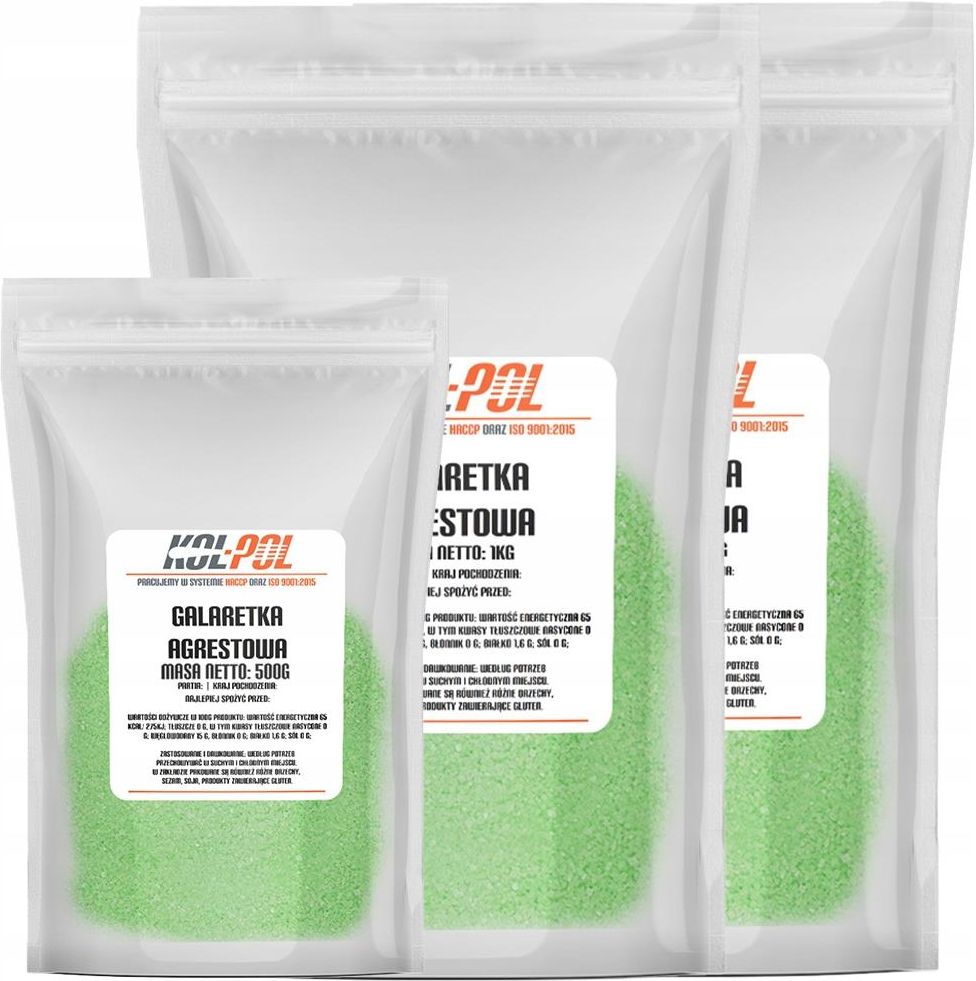 Kol Pol Galaretka Agrestowa 2,5kg - Ceny i opinie - Ceneo.pl