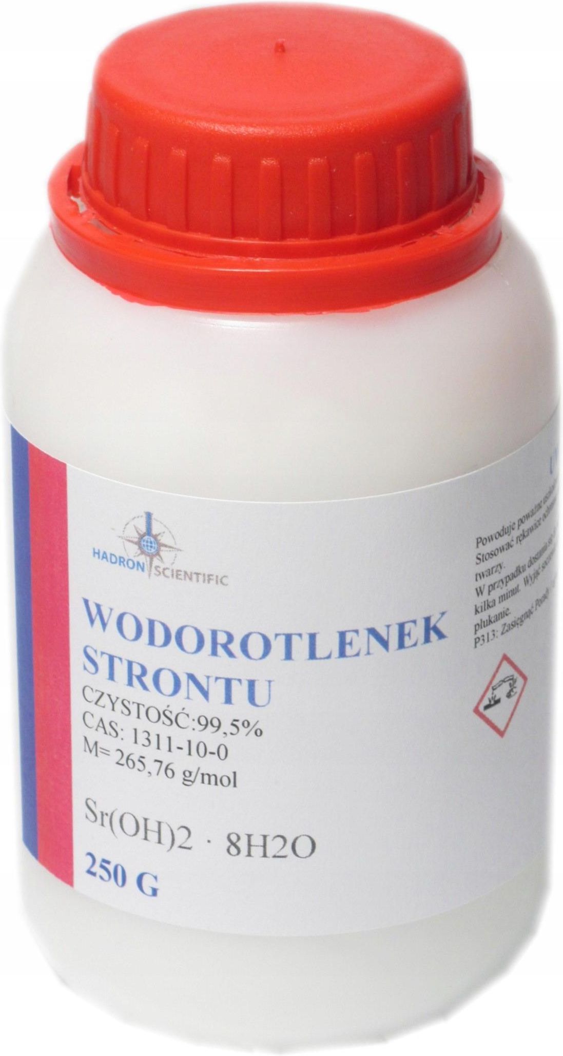 Wodorotlenek Strontu 8Hydrat Czysty 250g - ceny i opinie - Ceneo.pl