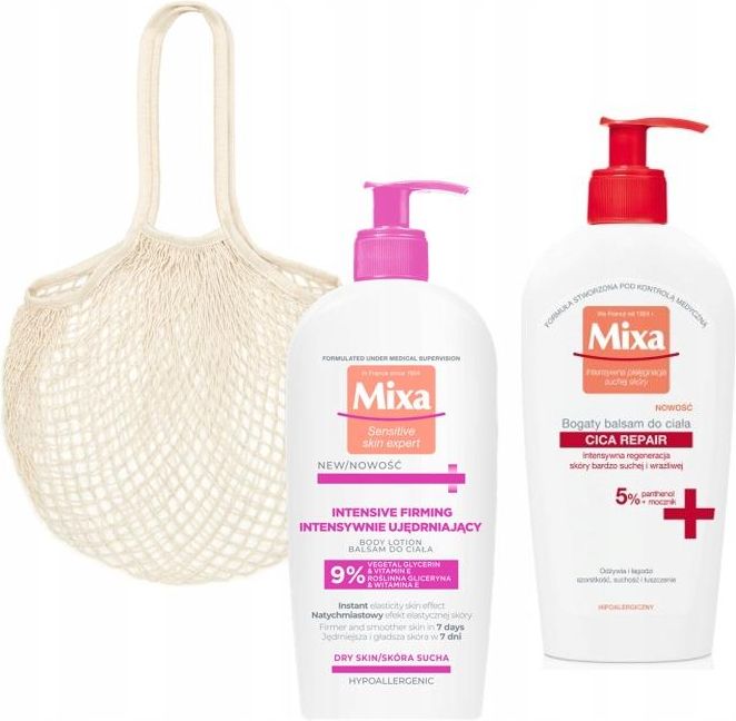 Mixa Body Intensywnie Ujędrniający balsam do ciała 400ml,balsam do ...