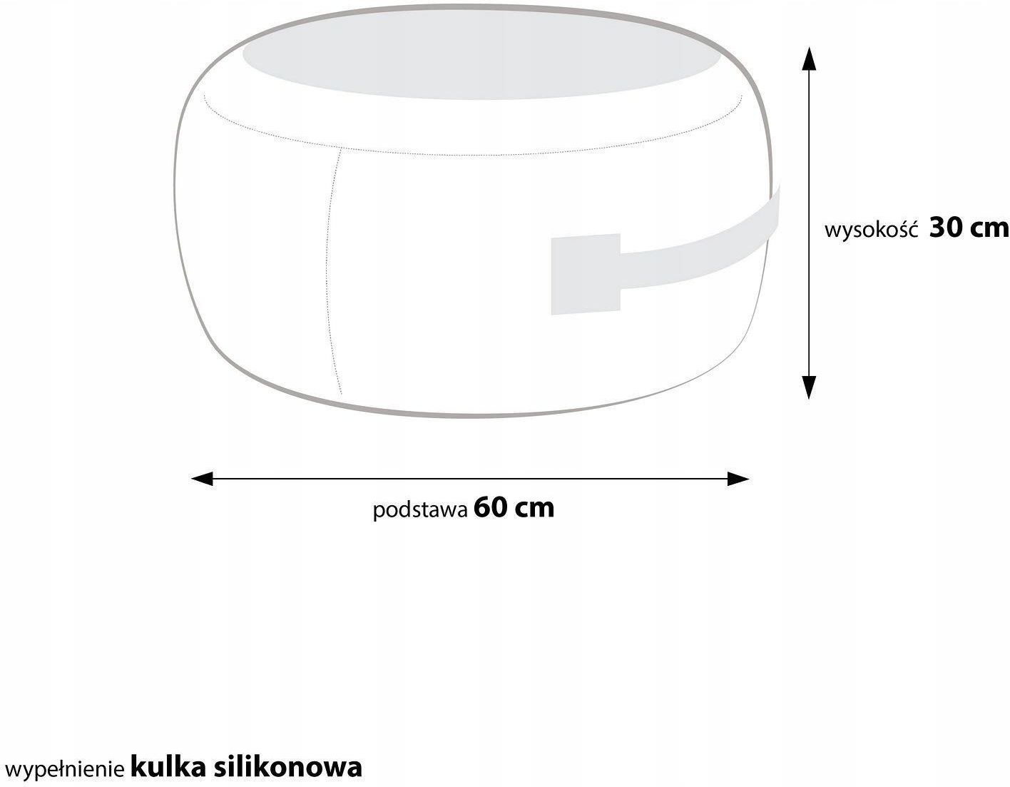 Pufka Classic Premium Materiał Filc Szary 60X30Cm 51Dcb512-E3Be-438E ...