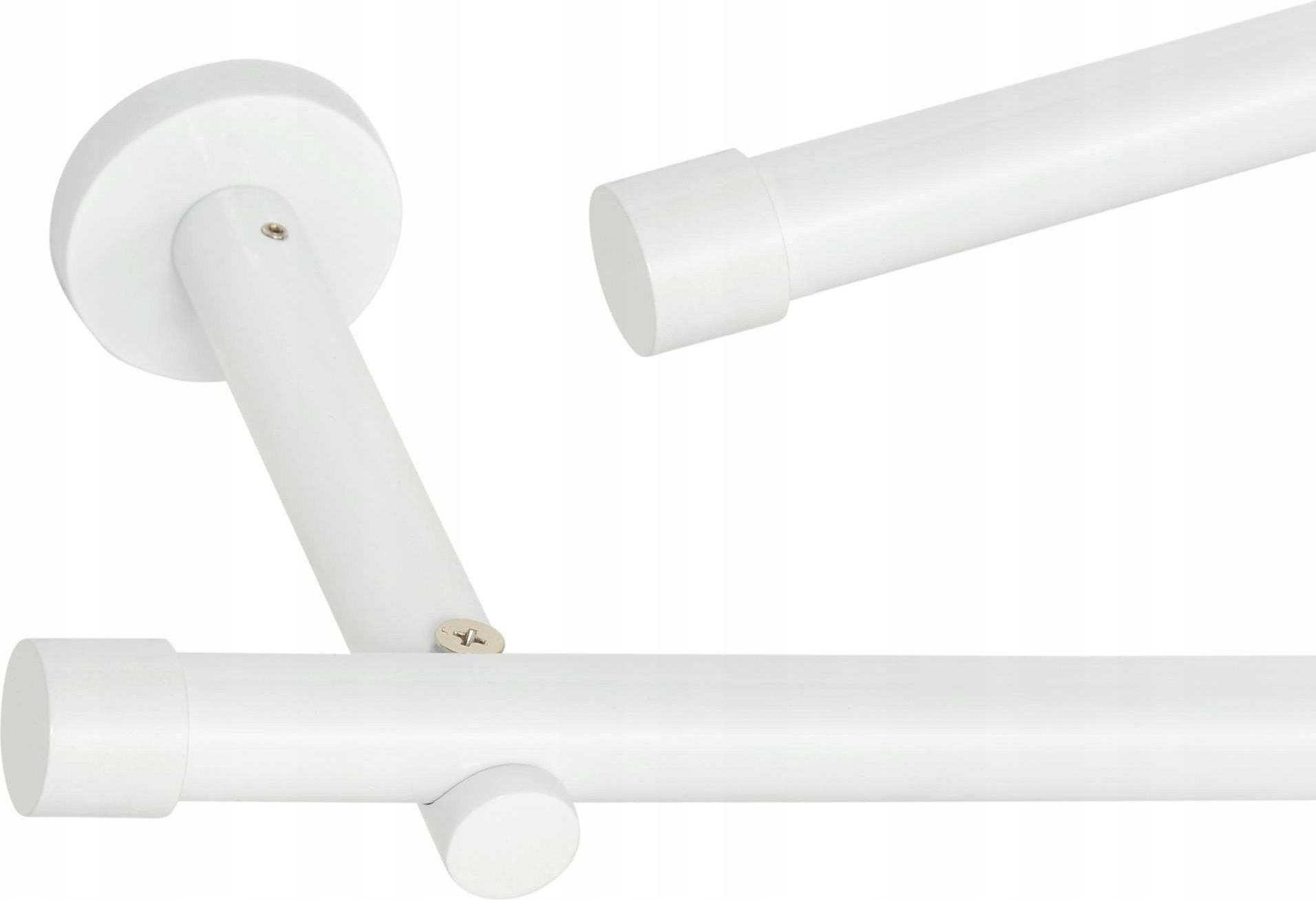Karnisz Na Firankę Kolor Biały Fi 19 Mm 220 Cm A60F1159-555D-4348-87Fe ...