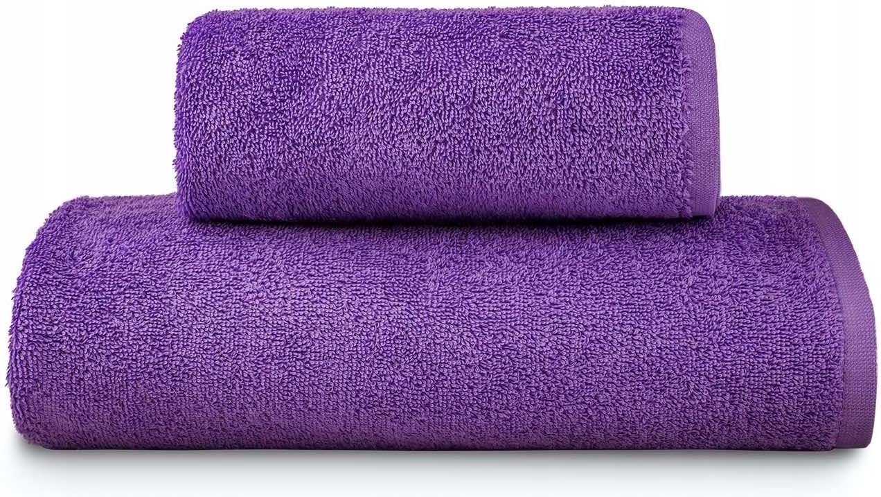 Spod Igły I Nitki Fiolet Ręcznik Kąpielowy Frotte 70X140 Como 450Gsm ...