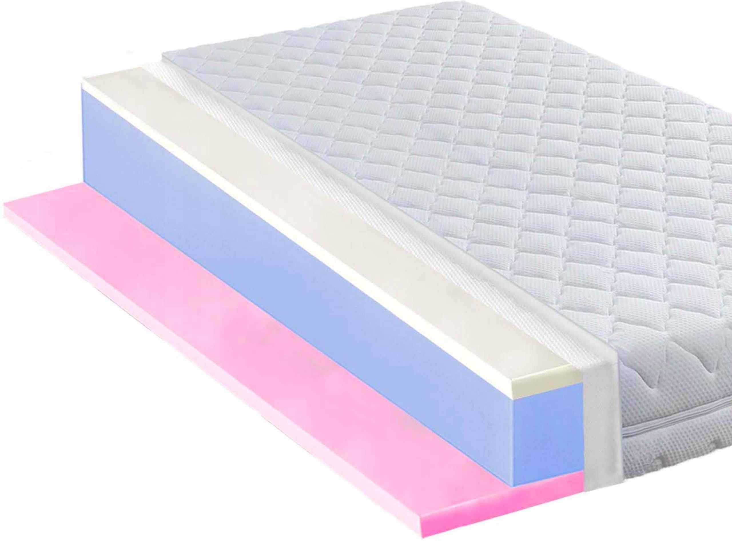 Materac Materace Z Gór Visco Pianką Hr Twardy H4 21CM 160x200 ...