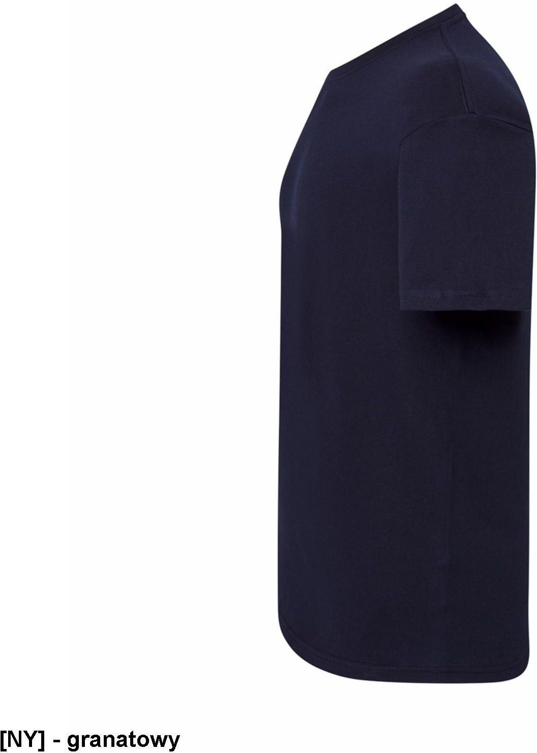 Jhk Premium T Shirt Tsra 190 Męski Z Krótkim Rękawem Wzmocniony Lycrą Ściągacz 98% Bawełna 2% ...