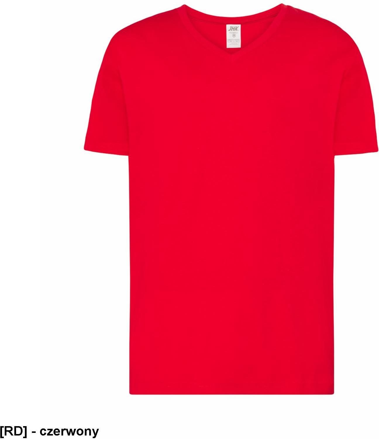 Jhk T Shirt V Neck Tsua Pico Męska Koszulka V Neck Z Krótkim Rękawem ...