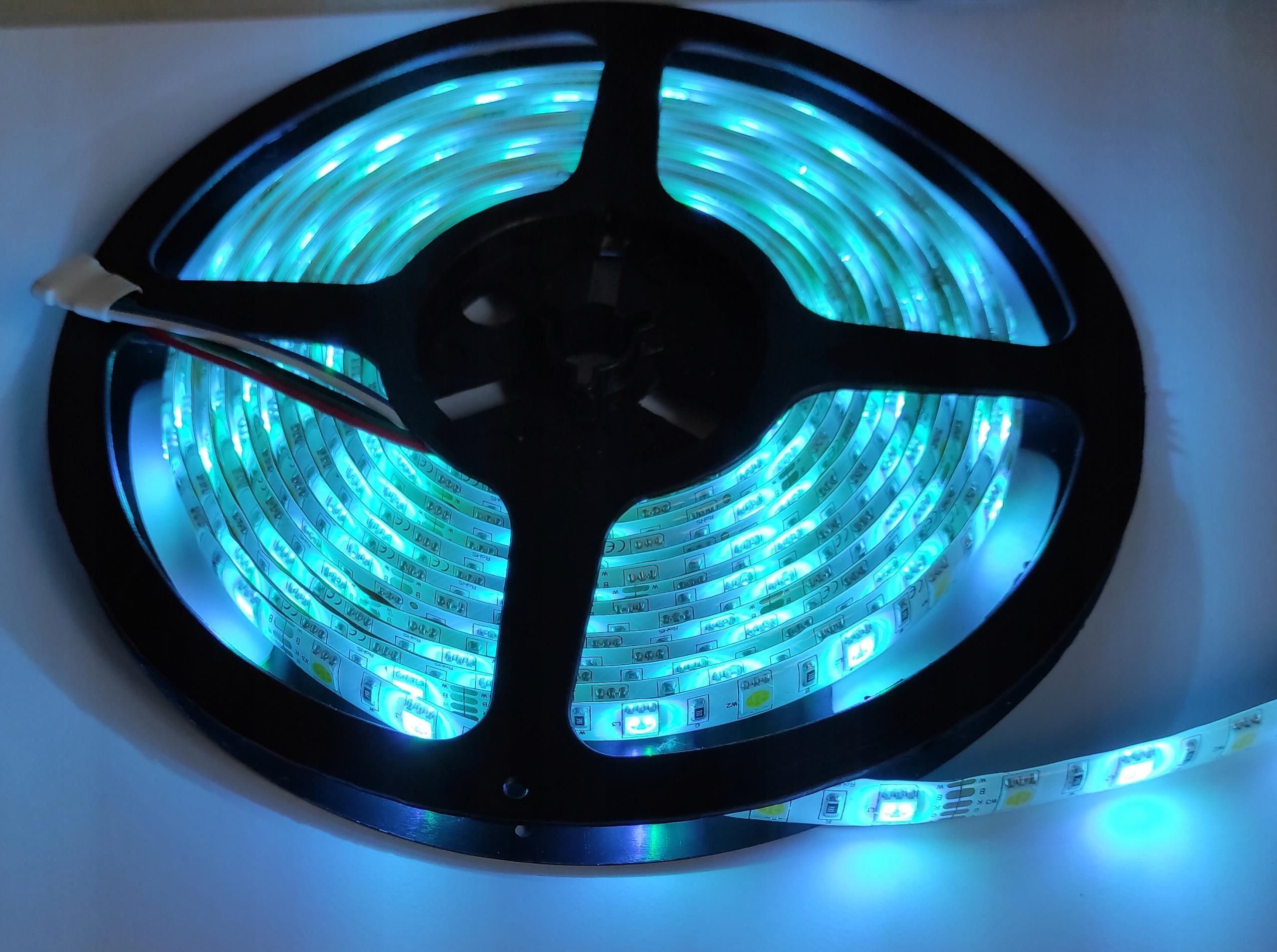 Mcj Taśma Led Rgb+White Wodoodporna Pasek 5M/72W Ip65 (Rgbws5000 ...
