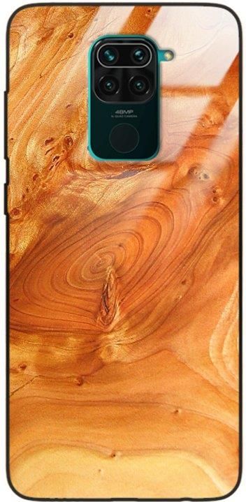 Forestzone Etui Drewniane Xiaomi Redmi Note 9 Premium Wood Honey Glass ...
