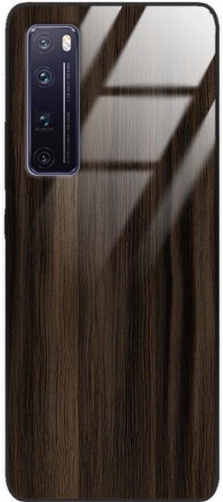 Forestzone Etui Drewniane Huawei Nova 7 Pro Premium Wood Dark Brown Glass - Etui na telefon ...