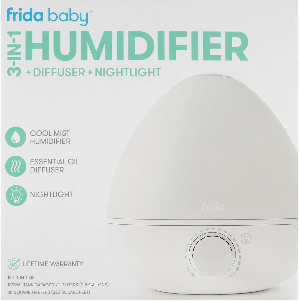 Nawilżacz ultradźwiękowy Fridababy Breathe Frida 6431 - Opinie i ceny ...