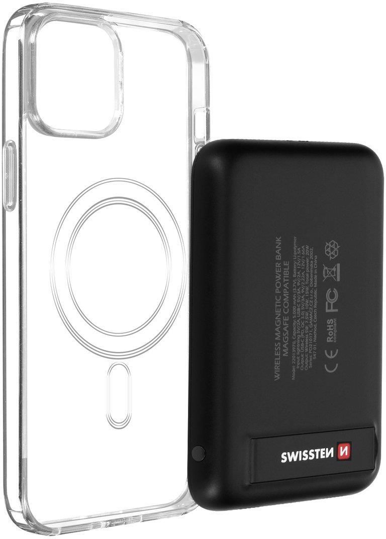 Swissten Etui Na Iphone 12 Mini I Powerbank 5000 Mah Magsafe Clear ...