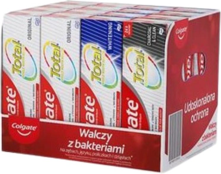 Colgate Total Zestaw Past do Zębów 20 x 75ML - Opinie i ceny na Ceneo.pl