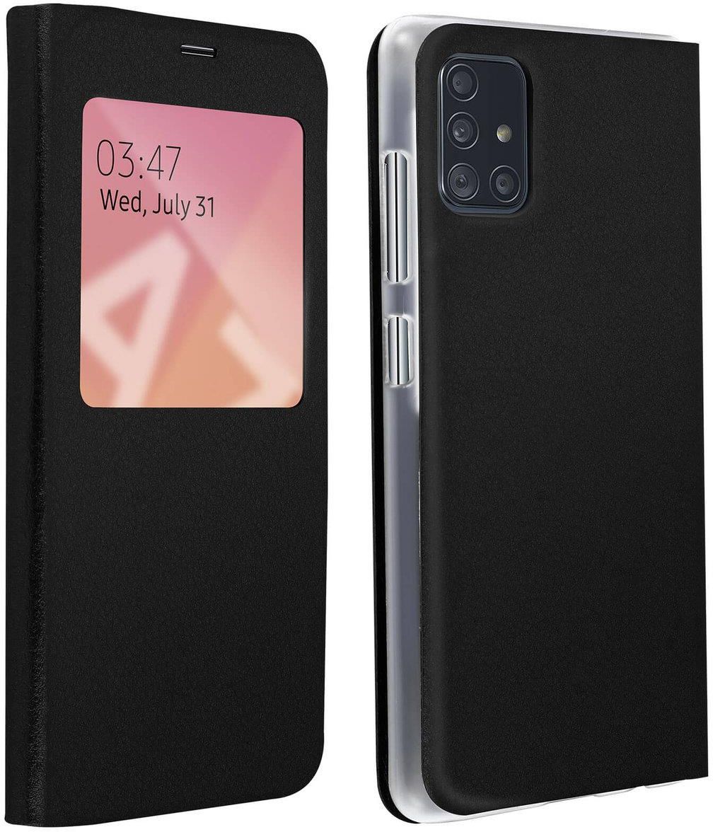 Avizar Etui Clear View Do Samsunga Galaxy A71 Ultracienkie Czarne ...