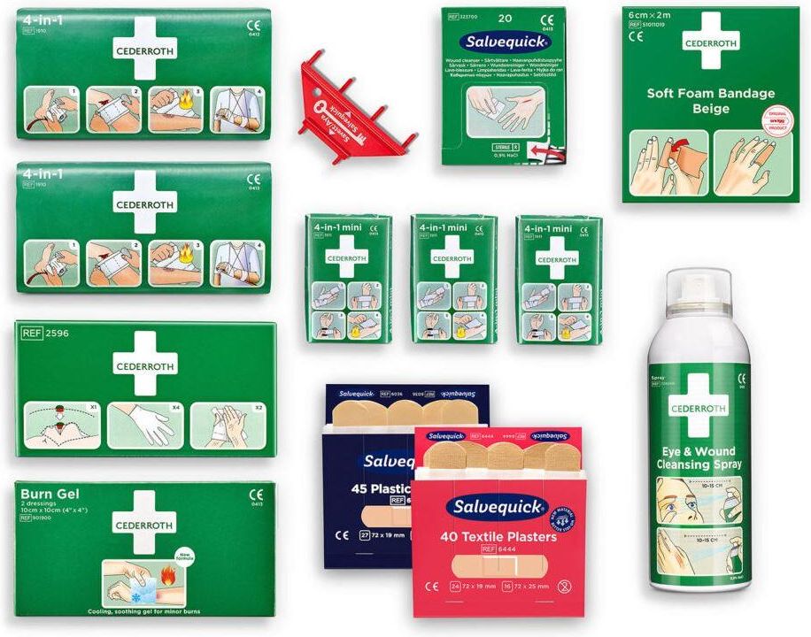 Cederroth Zestaw Uzupełniający Do Apteczki (Ref 51011039) - Ceny i ...