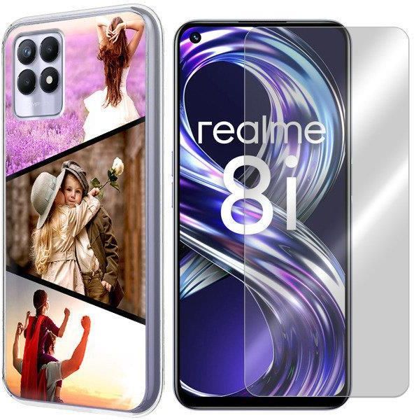 Unique Zaprojektuj Etui Realme 8I Real + Szkło 9H - Etui na telefon ...