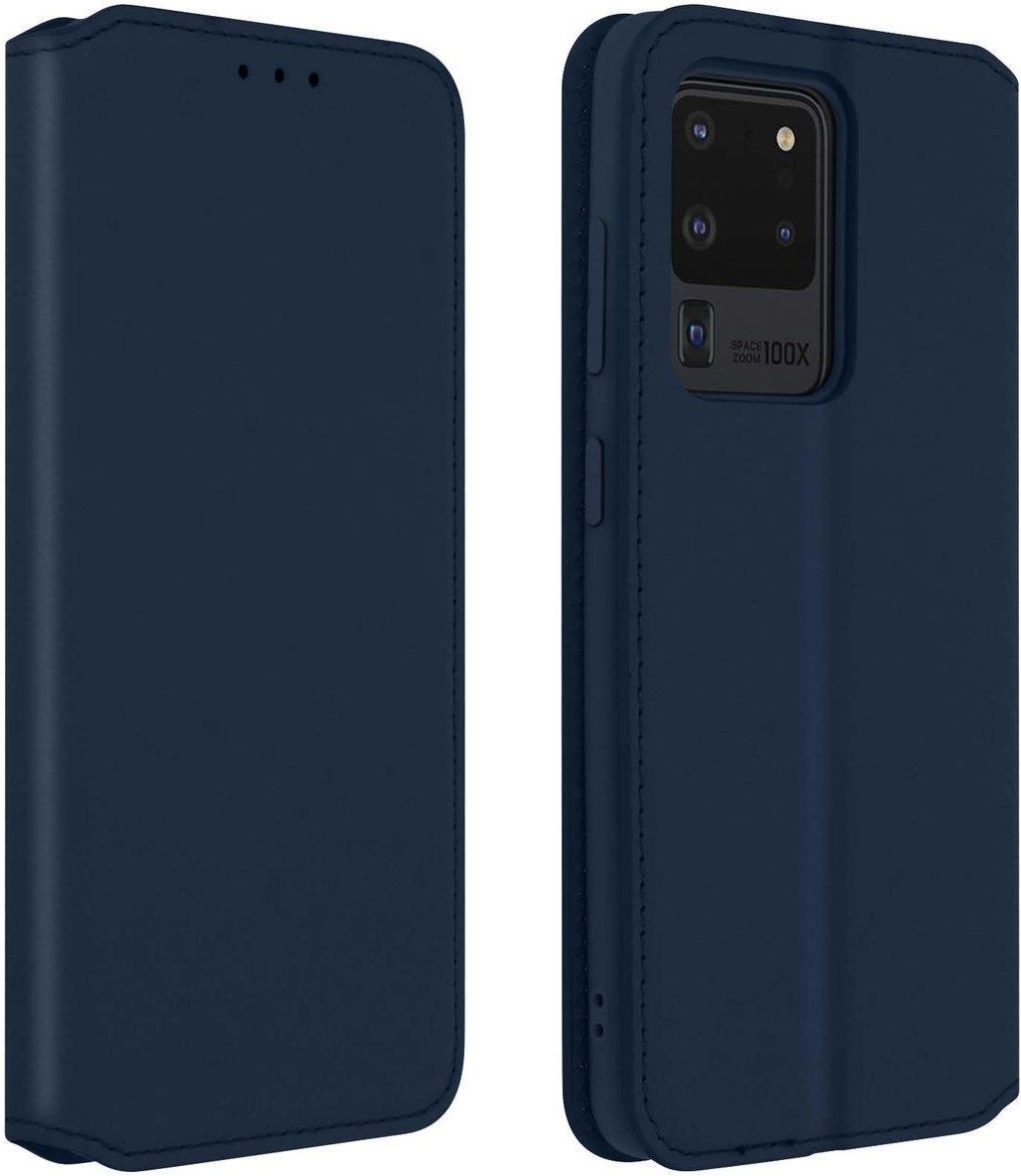 Avizar Samsung Galaxy S20 Ultra Etui Etui Folio Obsługa Funkcji Portfela Niebieski - Etui na ...