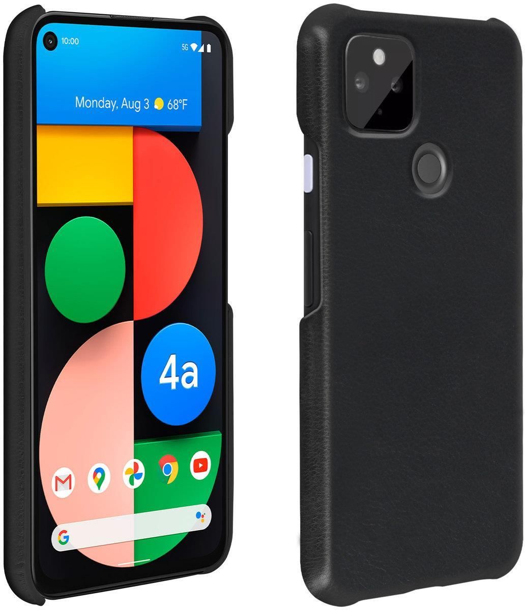 Avizar Tylna Obudowa Google Pixel 4A 5G Rigid Bumper Silicone Leather ...