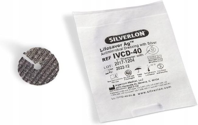 Argentum Medical Silverlon Livesaver Ag Ze Srebrem Do Cewników - Opinie ...