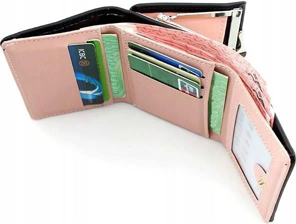 Mały Portfel portmonetka zatrzask z serduszkiem - Ceny i opinie - Ceneo.pl