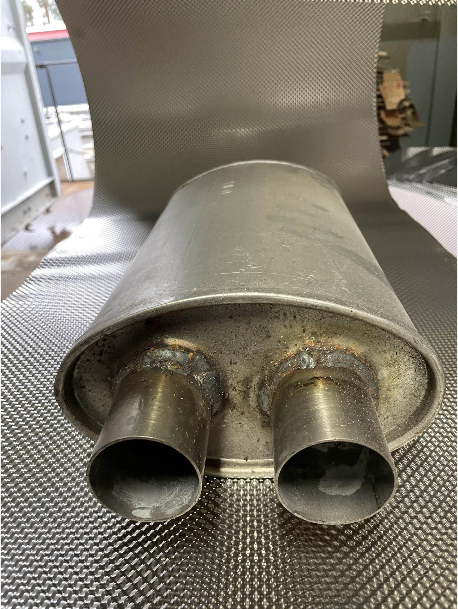 Tłumik Rm Motors Tłumik Przelotowy Montażowy Ze Stali Aluminiowanej 2 ...