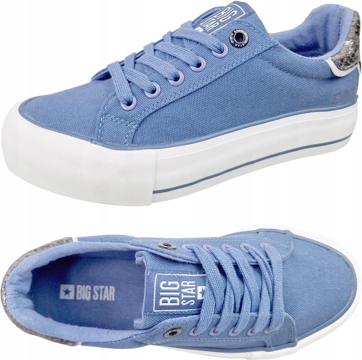 Trampki Big Star damskie na platformie KK274039 36 - Ceny i opinie ...
