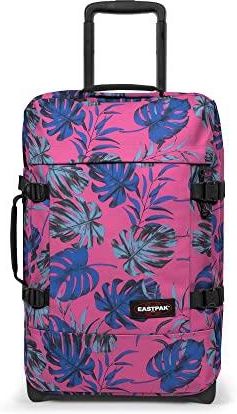 Eastpak TRANVERZ S Walizka 51 cm, 42 l, Brize Monstera różowa (różowa ...