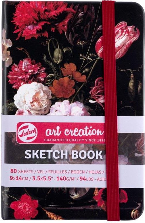Royal Talens Sketchbook Flowers Artcreation 9 X 14 Cm 140 G 80 Ark ...