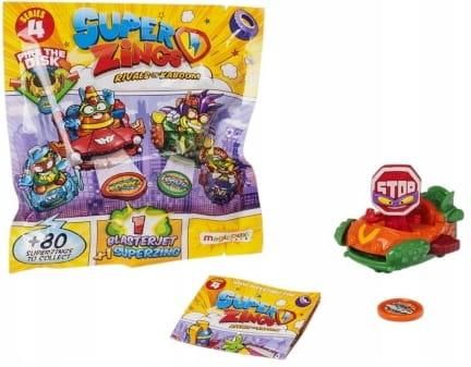 SUPER ZING SERIA 4 POJAZD BLASTER JET + FIGURKA ZESTAW 8 SZT - Ceny i ...