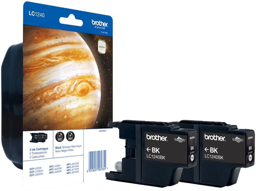 Tusz Brother LC-1240 TWIN Czarny do drukarki - Opinie i ceny na Ceneo.pl