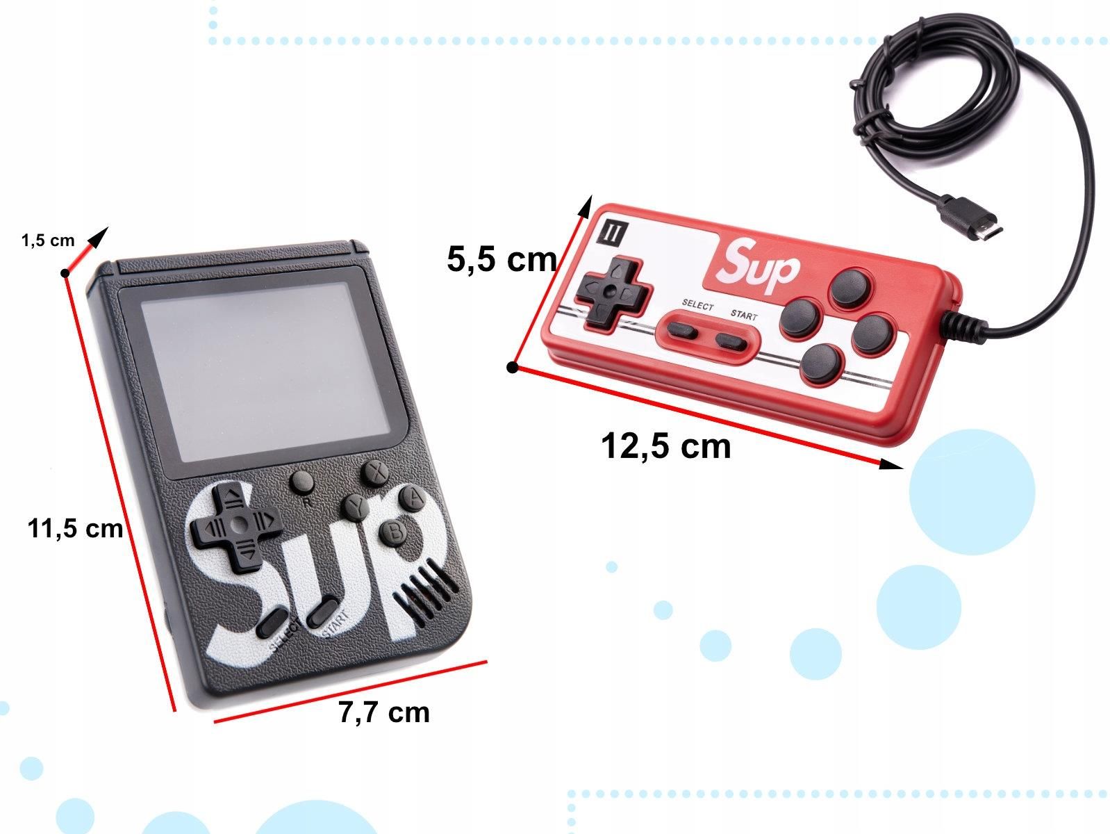 Sup Mini Konsola Retro Przenośna 3.0 Pad - Ceny i opinie - Ceneo.pl