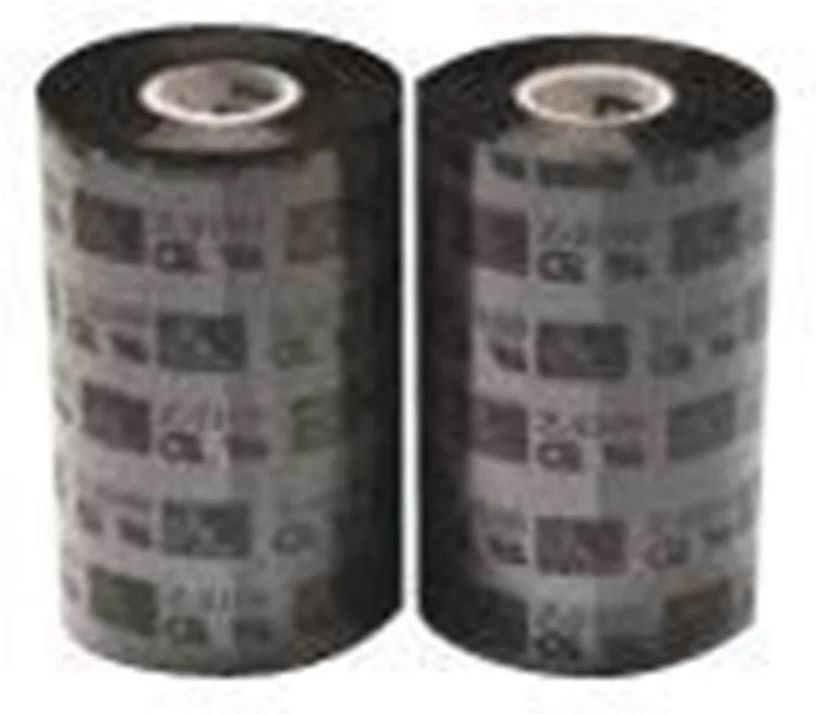 Taśma barwiąca Zebra 2300 Wax Black Print Ribbon Taśma Drukująca Czarny ...