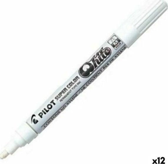 Pilot Marker Permanentny Biały 1mm (12 Sztuk) - Ceny i opinie - Ceneo.pl