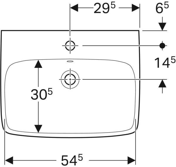 Umywalka Geberit Selnova Square 60 (500.300.01.7) - Opinie i ceny na ...