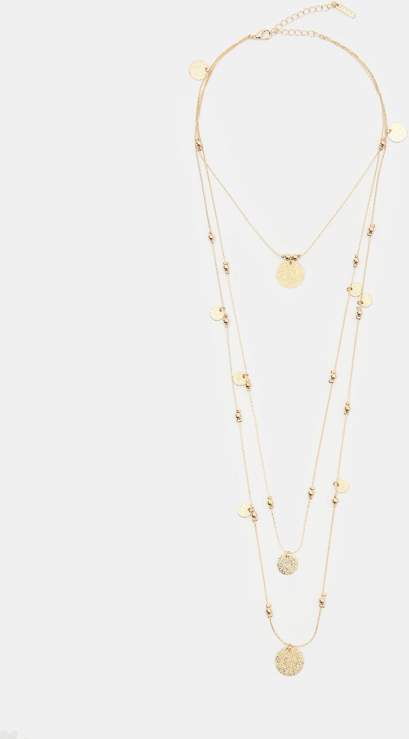 Mohito - Naszyjnik z zawieszkami Złoty - Ceny i opinie - Ceneo.pl