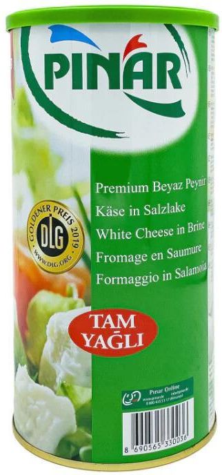 Turecka BIAŁY SER 55% TŁUSZCZU PINAR White cheese fat 1500g - Ceny i ...