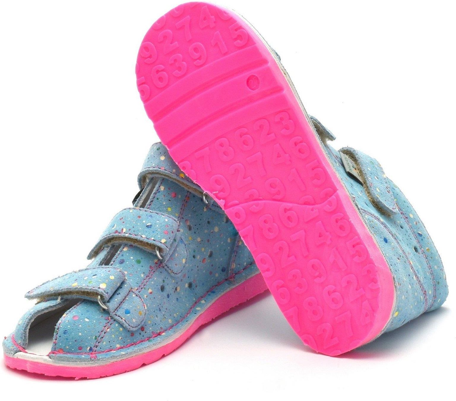 Danielki Buty Profilaktyczne T125L/135L Kropki - Ceny i opinie - Ceneo.pl