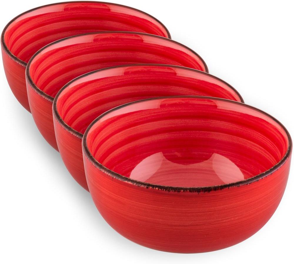 Lamart Happy Zestaw Miska 4szt. Czerwony LT9071 - Opinie i atrakcyjne ...