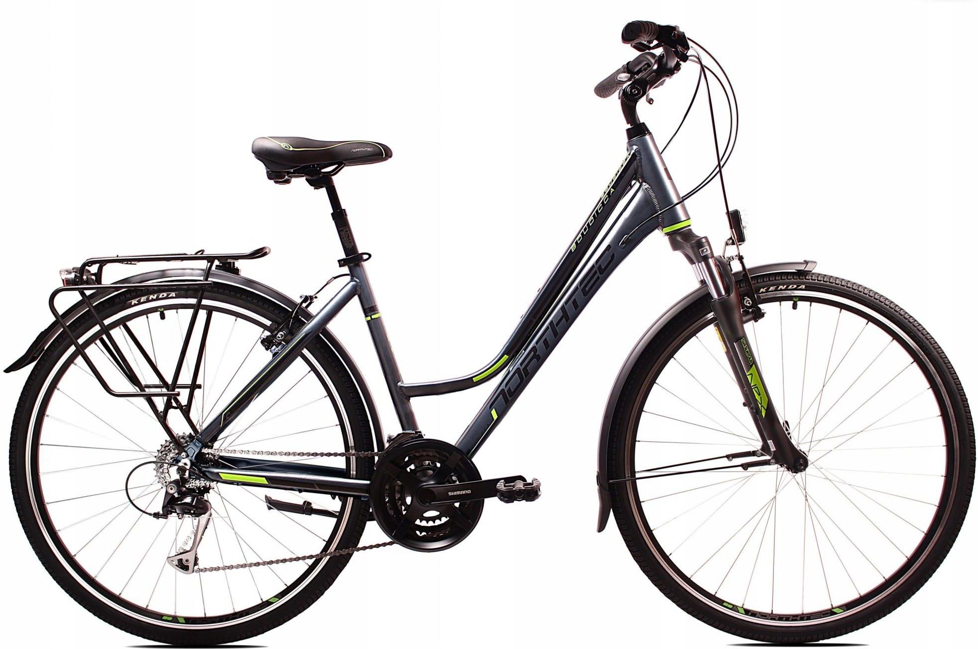 Northtec Trekking Boudicca Vb Al Szary Zielony 28 2022 - Rowery ...