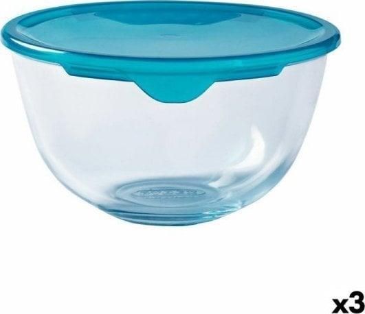 Pyrex Okrągłe Pudełko Na Lunch Z Pokrywką Cook & Store Niebieski 2L ...