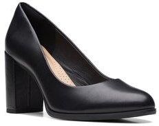 Półbuty Clarks - Freva85 26170968 Black Leather - Ceny i opinie - Ceneo.pl