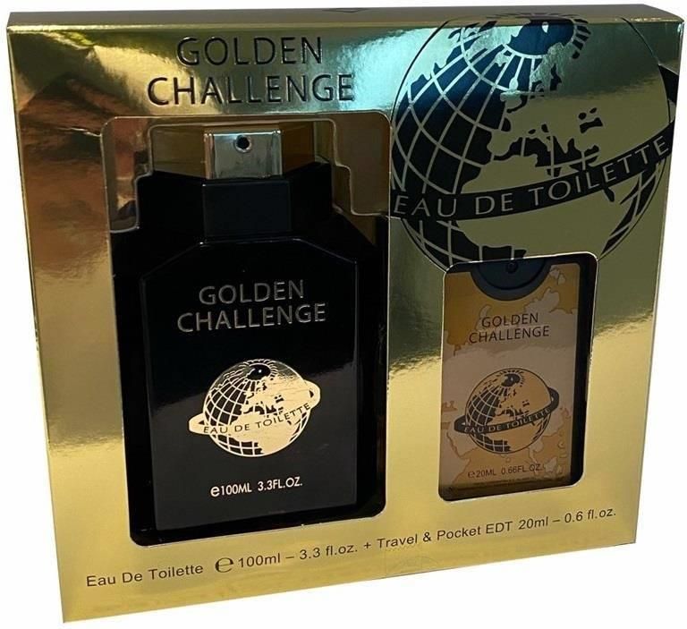 Omerta Golden Challenge Zestaw Woda Toaletowa 100 Ml + Woda Toaletowa ...