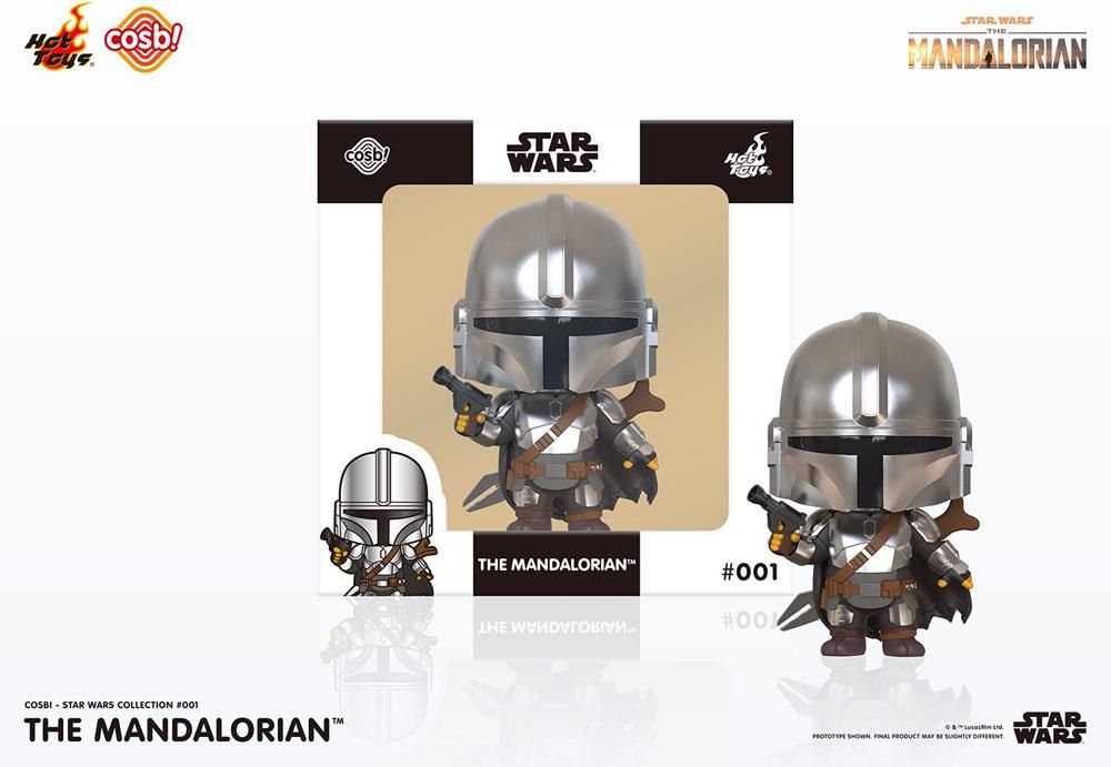 Hot Toys Star Wars The Mandalorian Cosbi Mini Figure The Mandalorian 8 ...