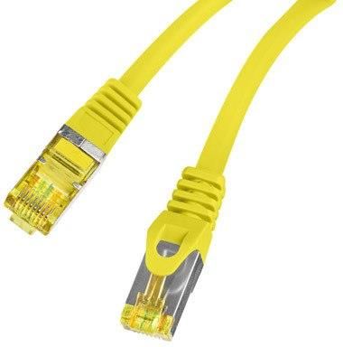 Lanberg Patchcord Kat.6A S/Ftp Lszh Cu 1.5M Żółty Fluke Passed (Z32671) - Opinie i ceny na Ceneo.pl
