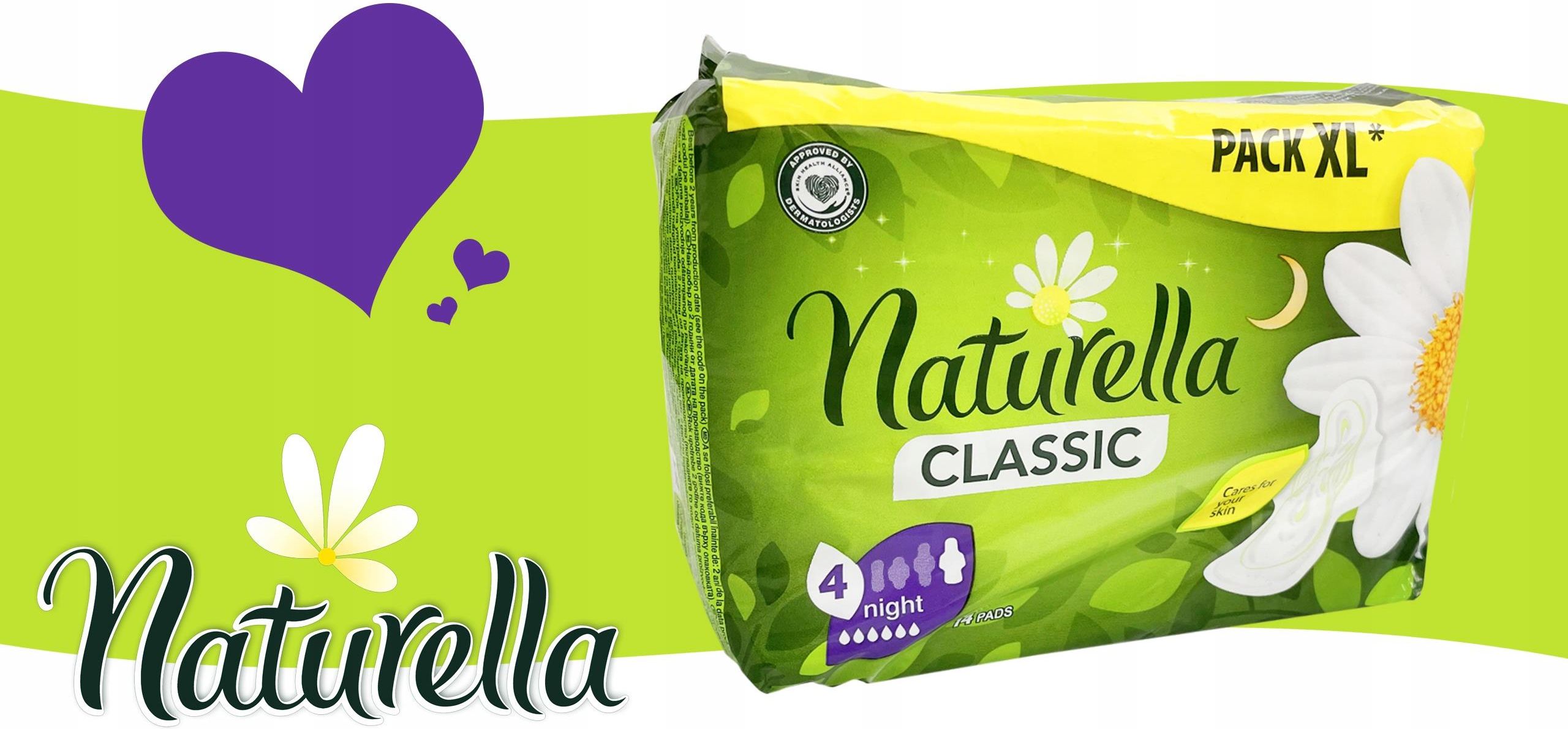 Naturella Classic Night Podpaski Skrzydełka 112 szt. - Opinie i ceny na ...
